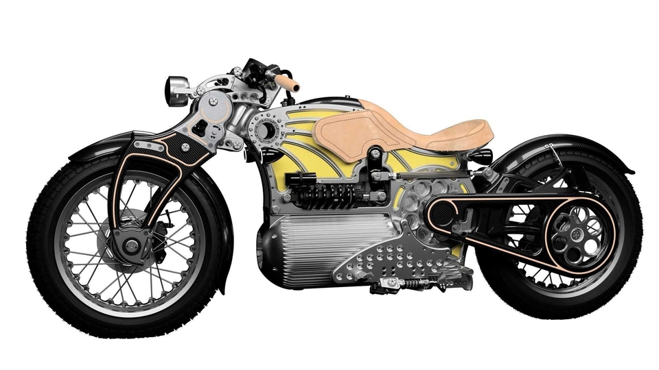 Curtiss One 120ème anniversaire : la moto électrique américaine ultra ...