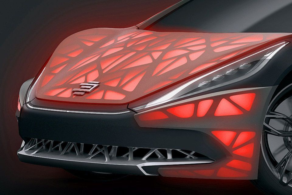 Genève 2015 : l'EDAG Light Cocoon s'illumine
