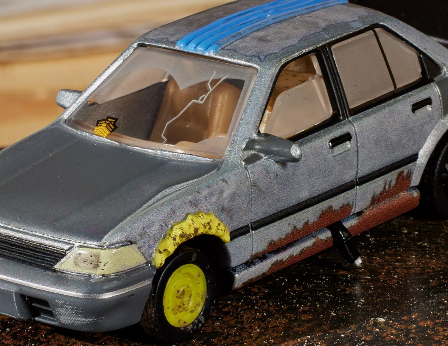 La Not Wheels est une vraie Hot Wheels avec une roue en moins