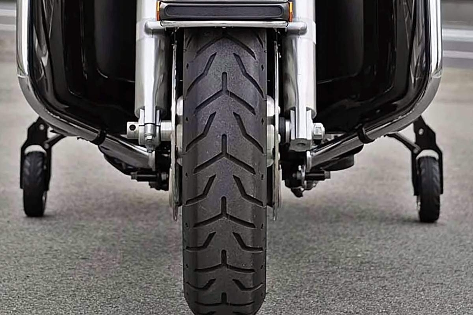 Des petites roues pour les motos Harley-Davidson