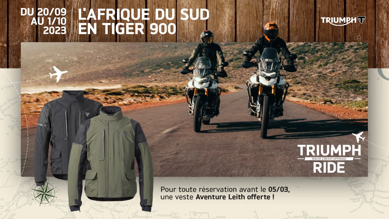 Triumph Ride : découvrez le programme 2023