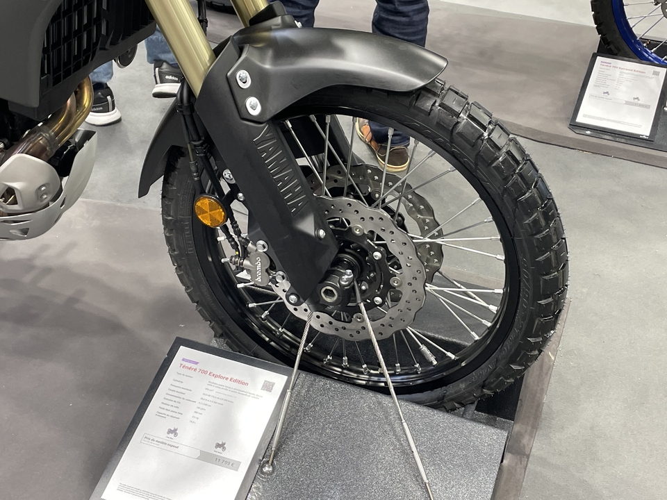 En direct du salon de Lyon - Yamaha 700 Ténéré Explore Edition et ...