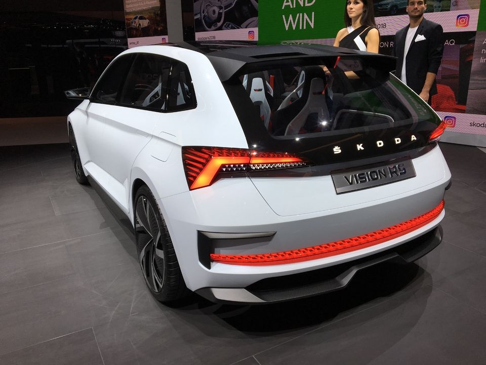 Skoda Vision RS Concept : une Rapid rapide - En direct du Mondial de l ...