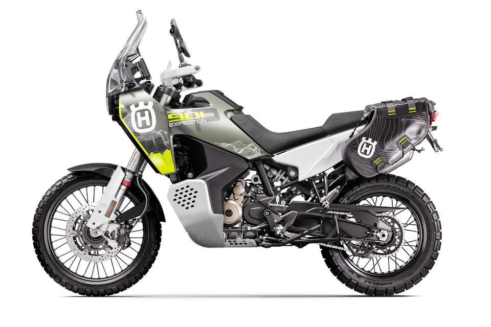 Un nouveau design pour la Husqvarna Norden 901 Expedition 2025