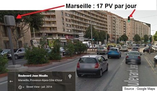 Chiffres 2015 : le radar feu rouge le plus flasheur dans les 10 plus ...