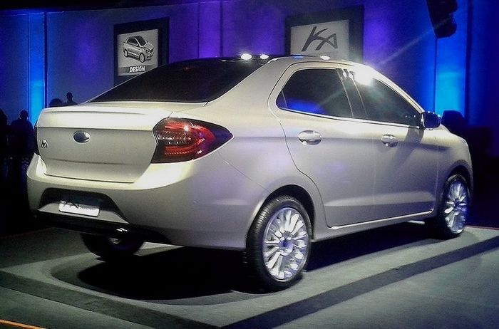New Delhi 2014 : Ford Figo concept, la Ka indienne