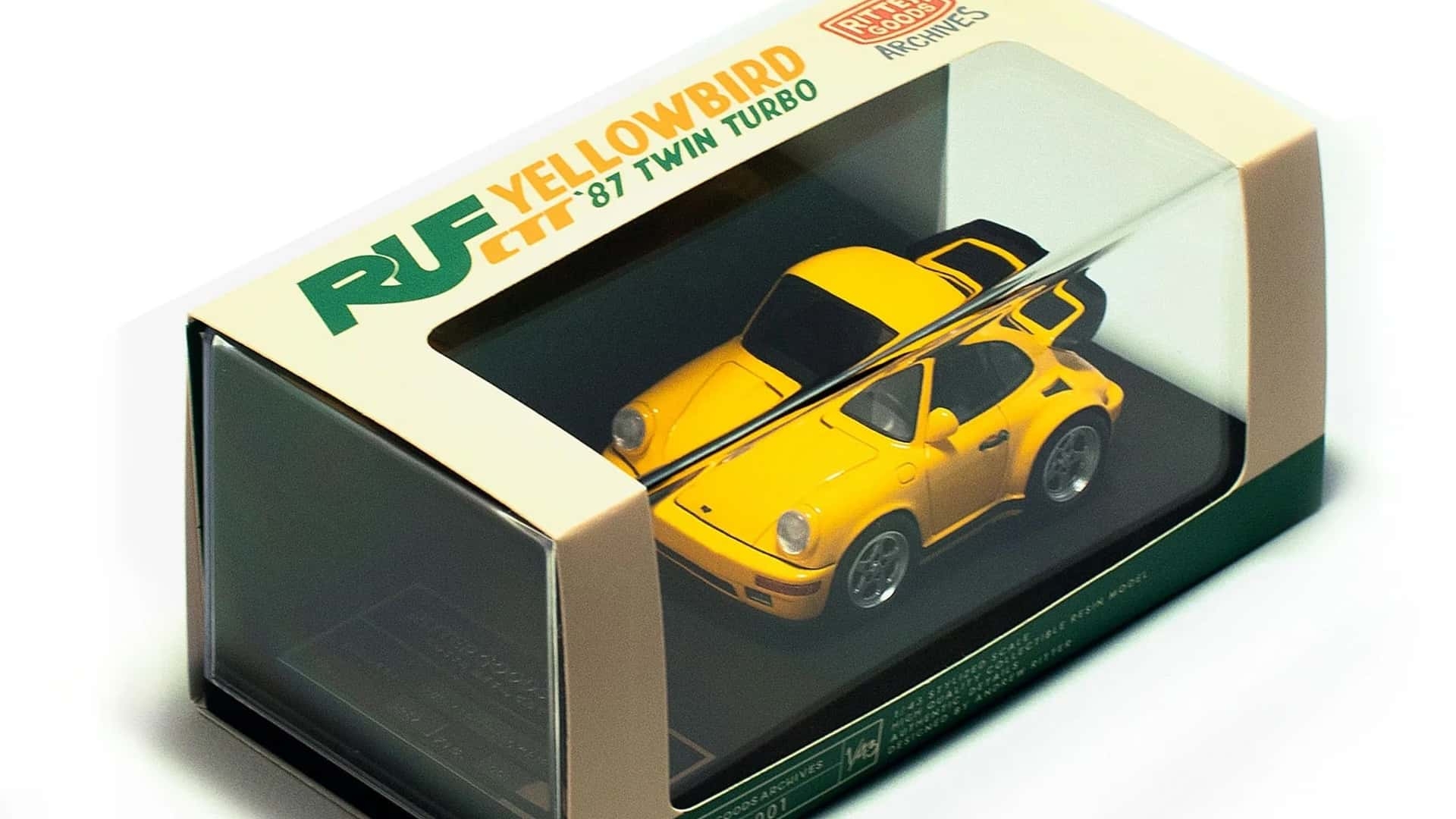 Cette Ruf CTR Yellowbird façon cartoon ravira les fans de Porsche