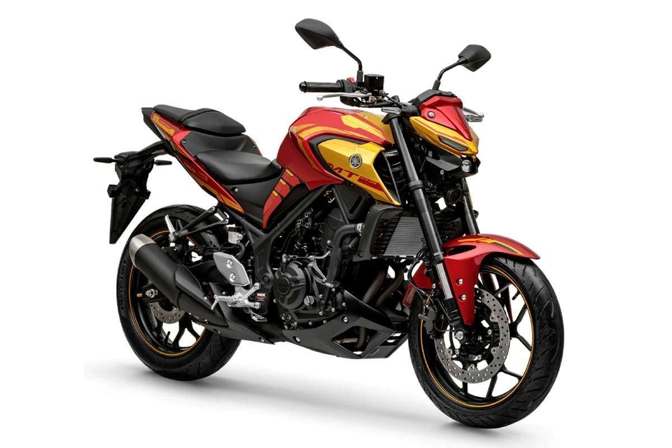 Une série spéciale Iron Man pour la Yamaha MT-03