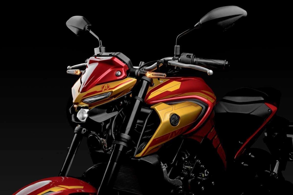 Une série spéciale Iron Man pour la Yamaha MT-03