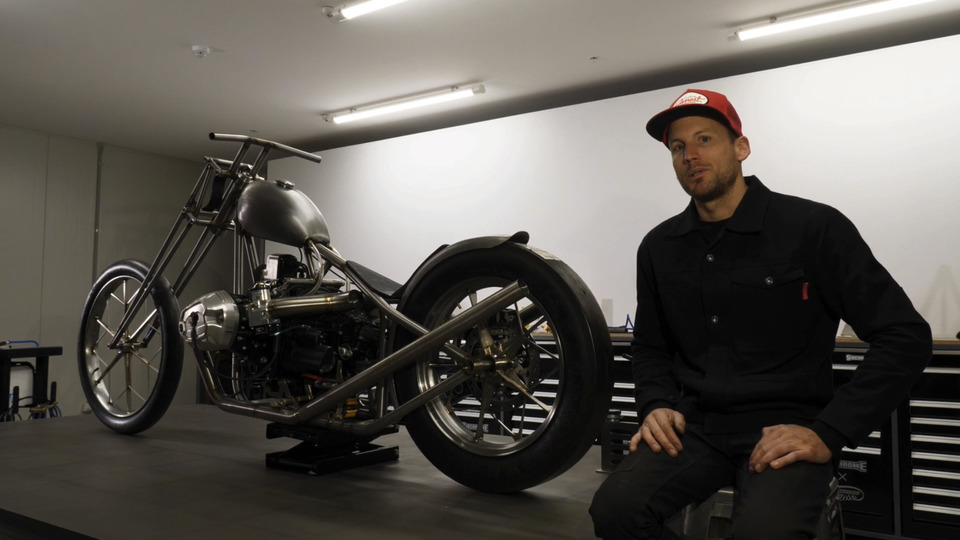 Le chopper minimaliste façon BMW Australie