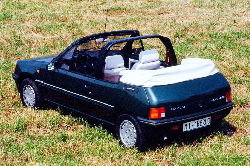 Peugeot 205 Cabriolet (1986 – 1995), un charme étonnamment accessible ...