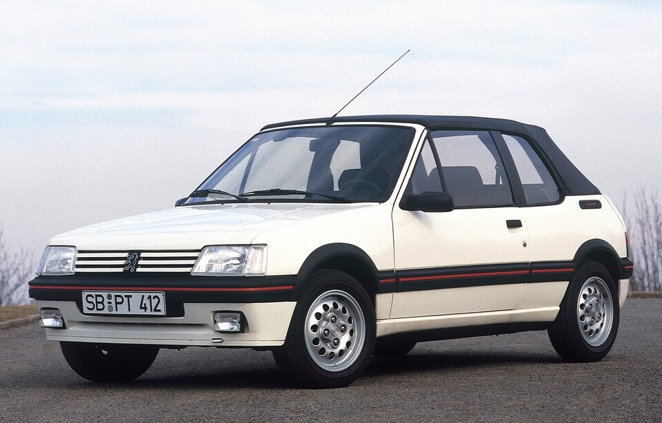 Peugeot 205 Cabriolet (1986 – 1995), un charme étonnamment accessible ...