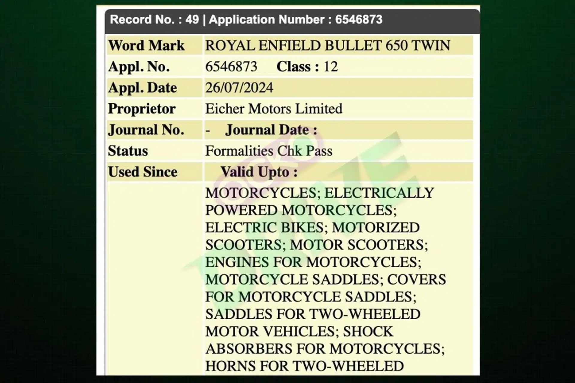 La future Royal Enfield Bullet 650 se précise