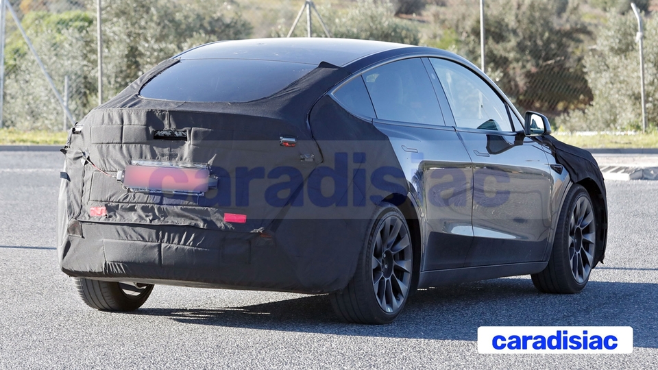 Le constructeur Tesla prépare le restylage de la Model Y pour le ...