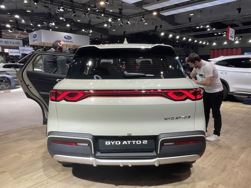 Le SUV BYD Atto 2 présent au Salon de Bruxelles