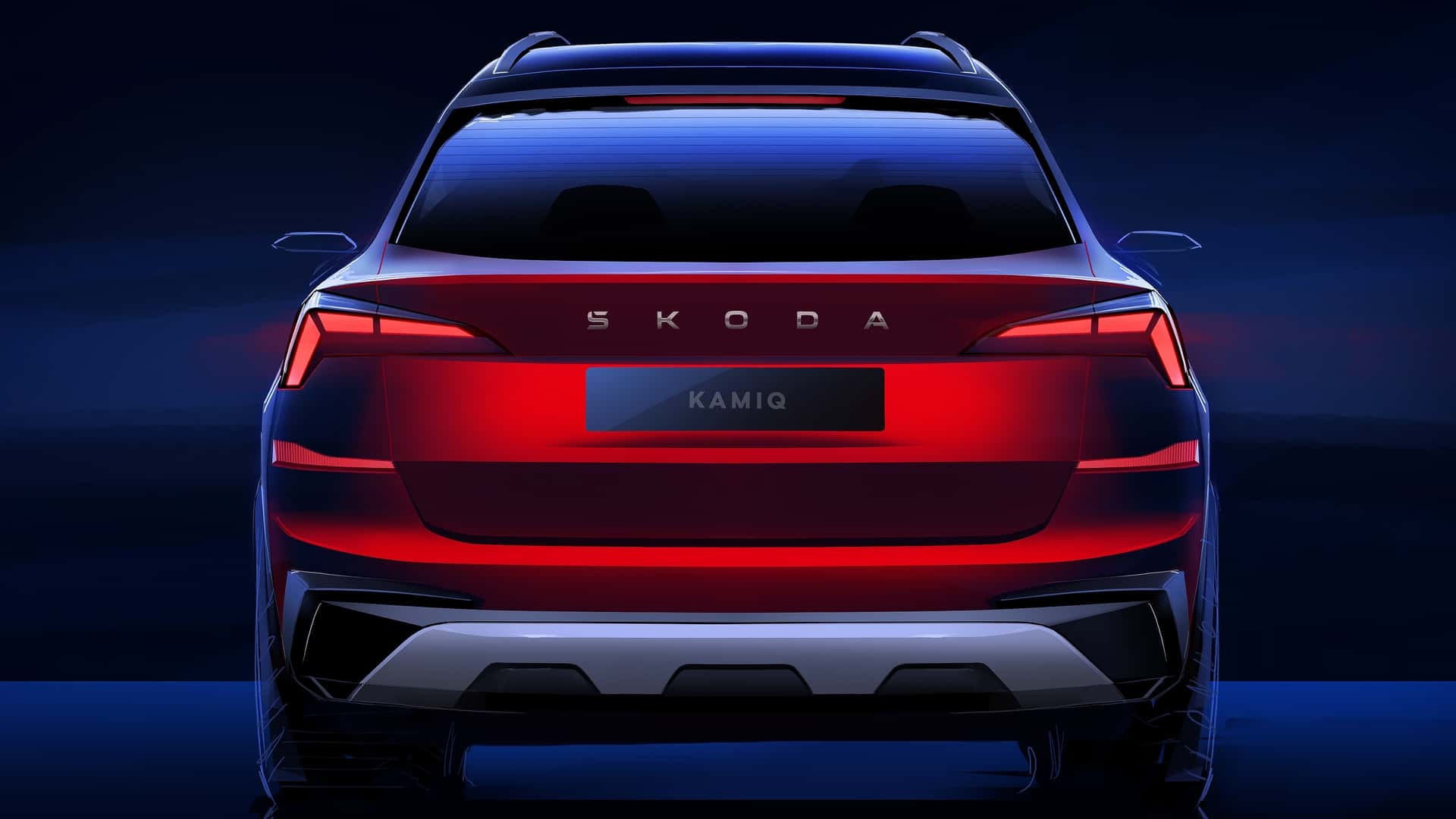Les Skoda Scala et Kamiq restylés se montrent en dessins