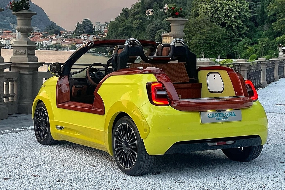 Castagna Milano décoiffe la Fiat 500e