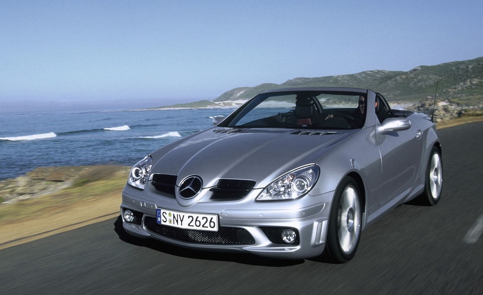 Mercedes SLK 55 AMG (2004 – 2007), deux grandes GT dans un seul petit format, dès 25 000