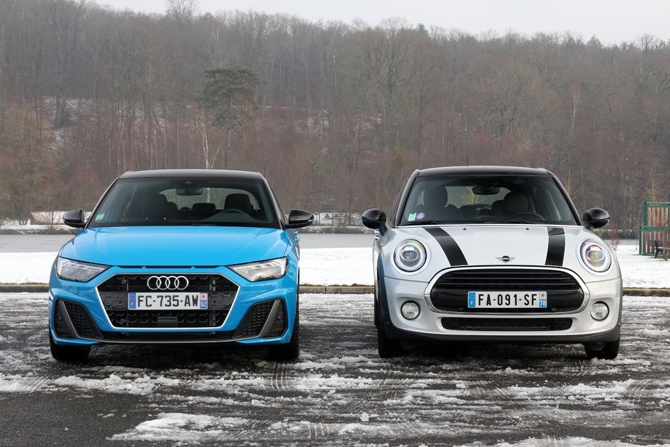 Comparatif vidéo - Audi A1 VS Mini 5 portes : comme on se retrouve ...