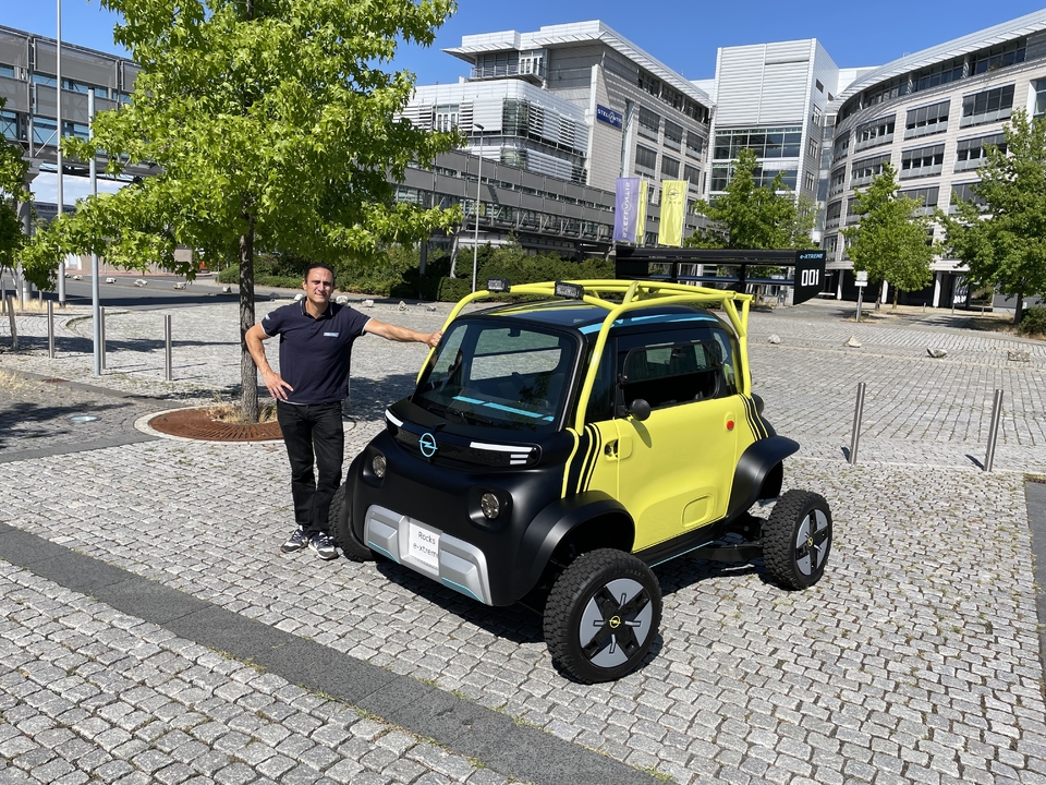 Opel Rocks e-xtreme : au volant du plus délirant quadricycle électrique
