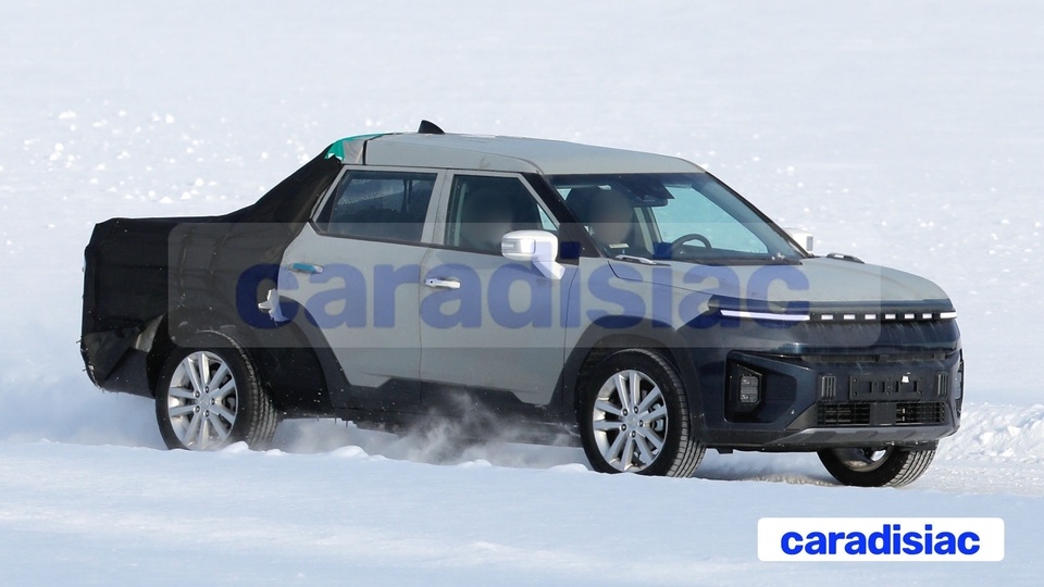 Le constructeur coréen KGM prépare un pick-up électrique sur la base de ...