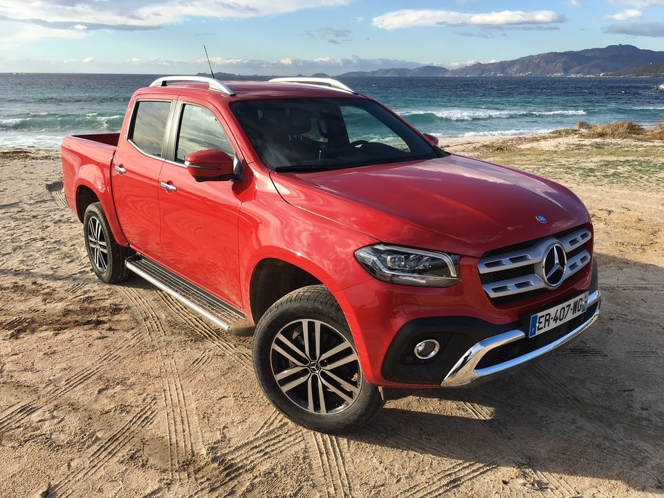 Mercedes Classe X : les premières images de l'essai en live + Premières ...