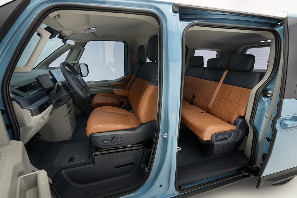 De multiples configurations possibles sur ce PV5 passagers