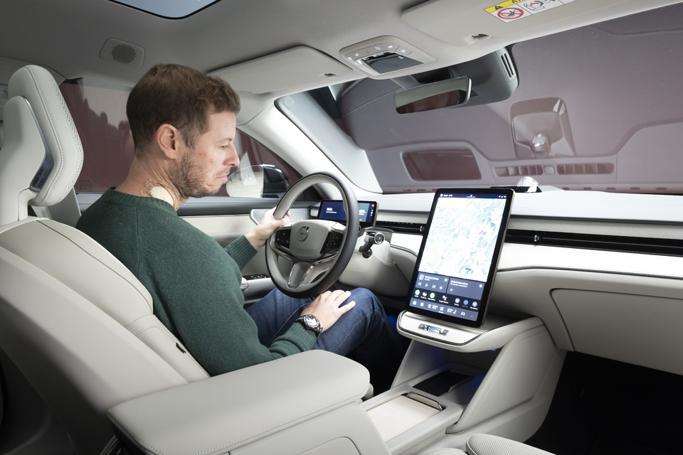 Présentation Volvo ES90 2025, nouvelle grande berline électrique face à l'Audi A6 e-tron, la BMW ...