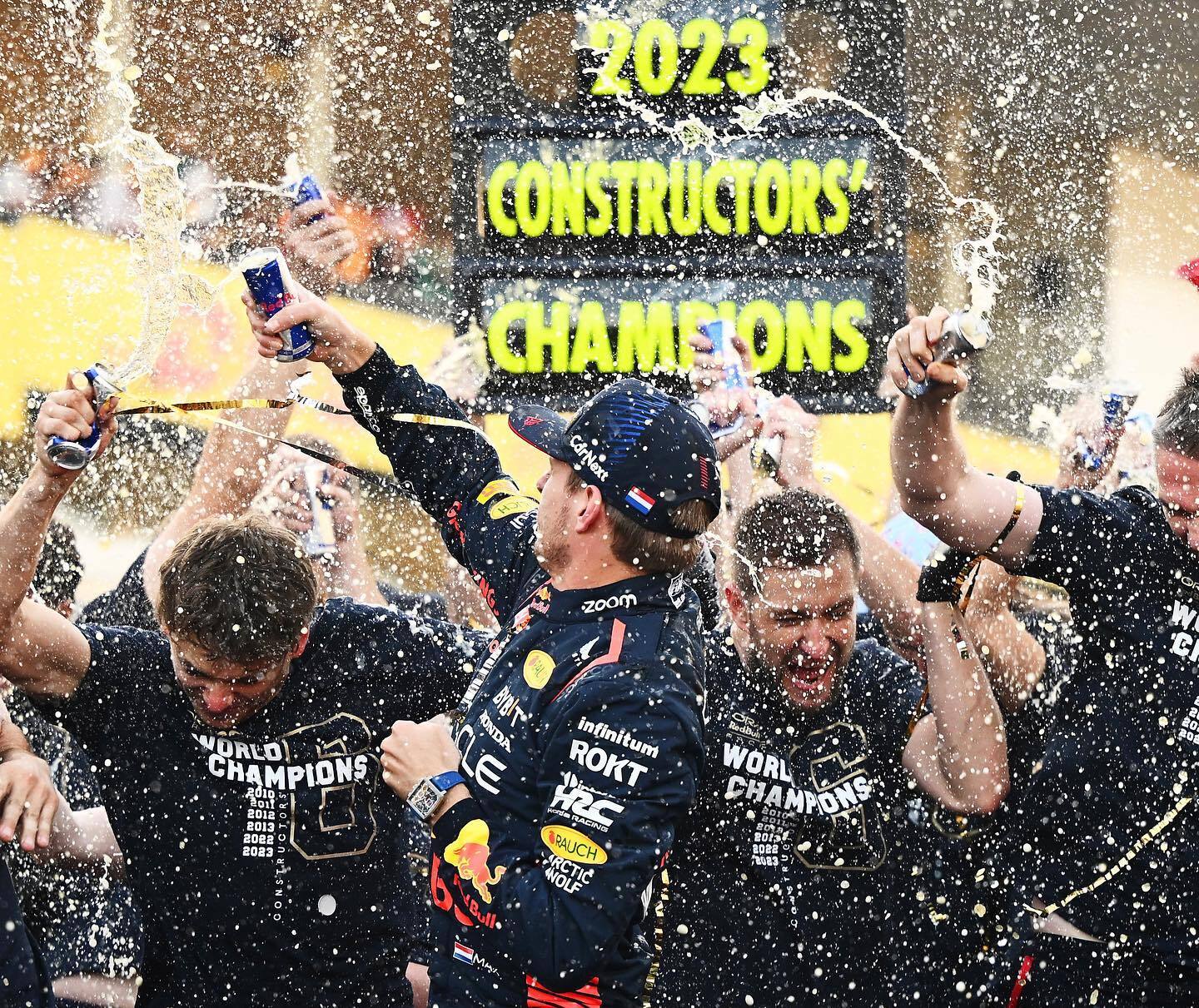 Champion constructeur en F1 pour la 6ème fois, Red Bull se rapproche ...