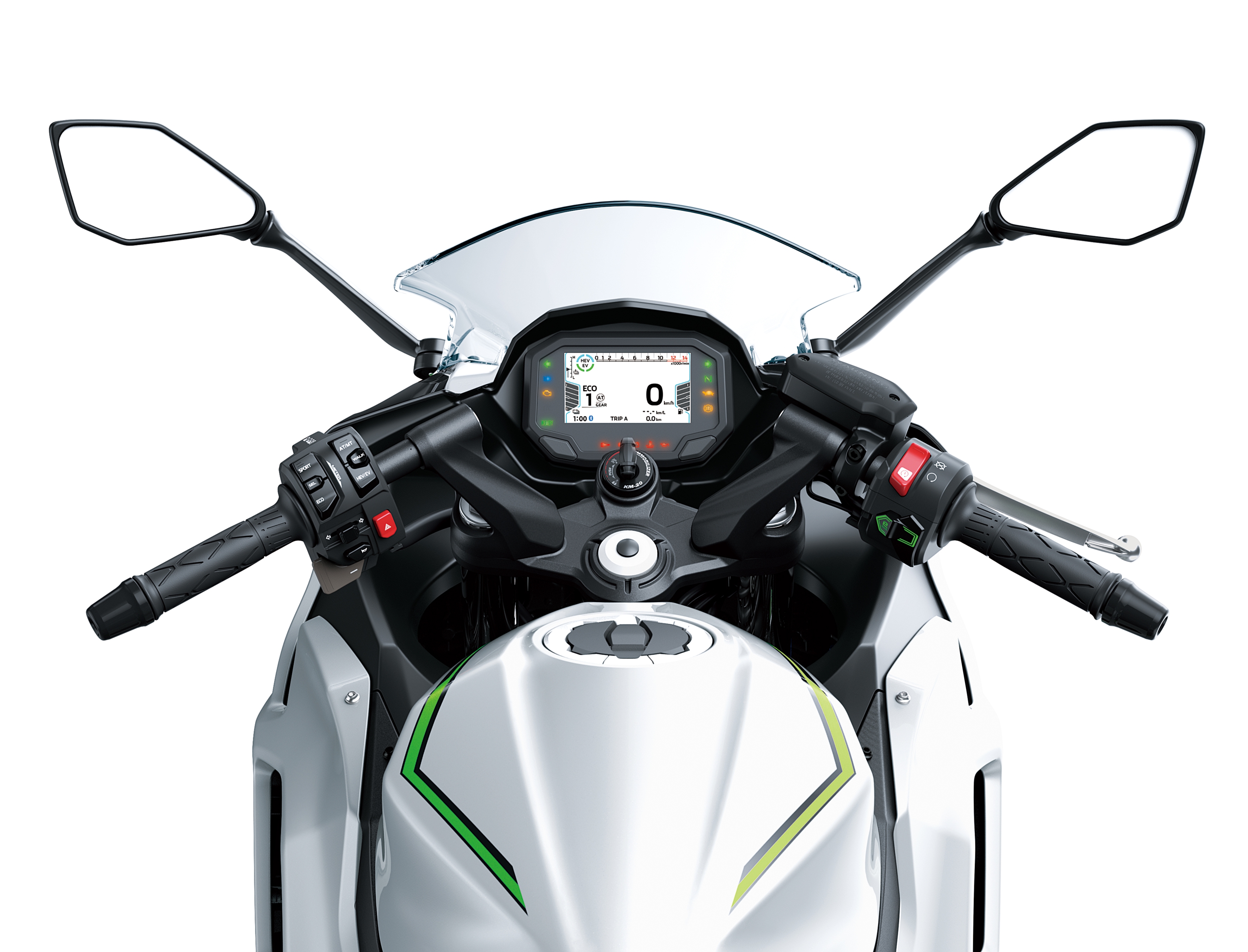 Kawasaki présente sa première moto hybride : la Ninja 7 Hybrid