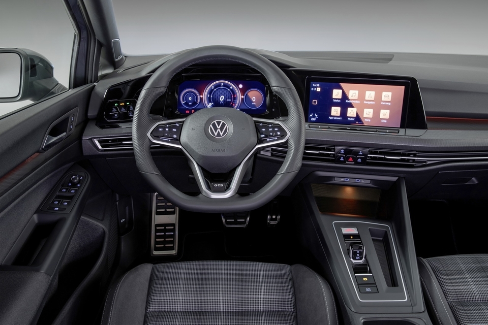 Volkswagen Golf GTD : le diesel le plus puissant sur une Golf - Salon ...
