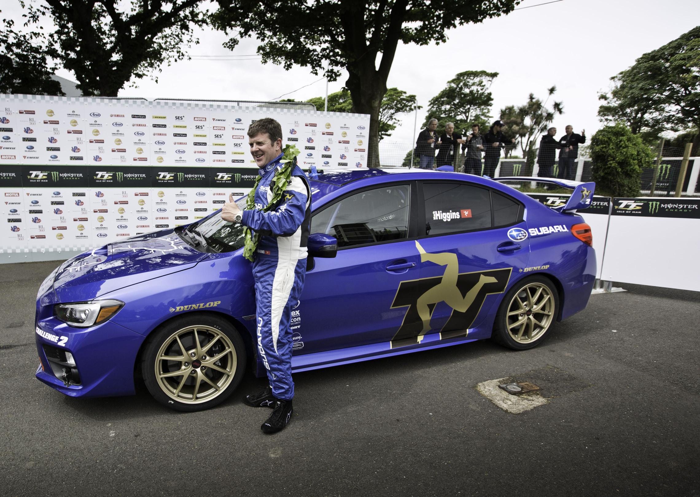 Subaru bat son record sur le TT de l'Ile de Man avec la WRX STI 2014