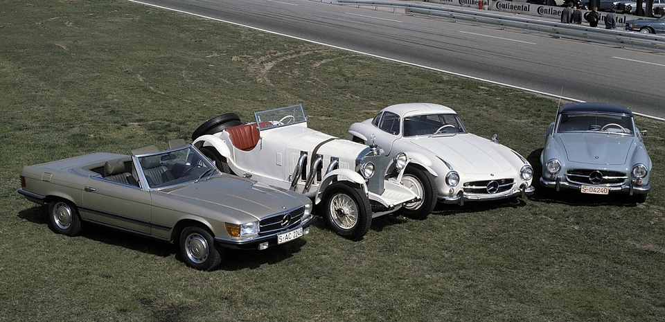 Mercedes-Benz SL R107, le roadster éternel