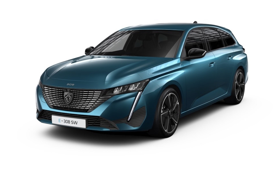 La Peugeot e-308 SW break (2024) ne coûte pas plus cher