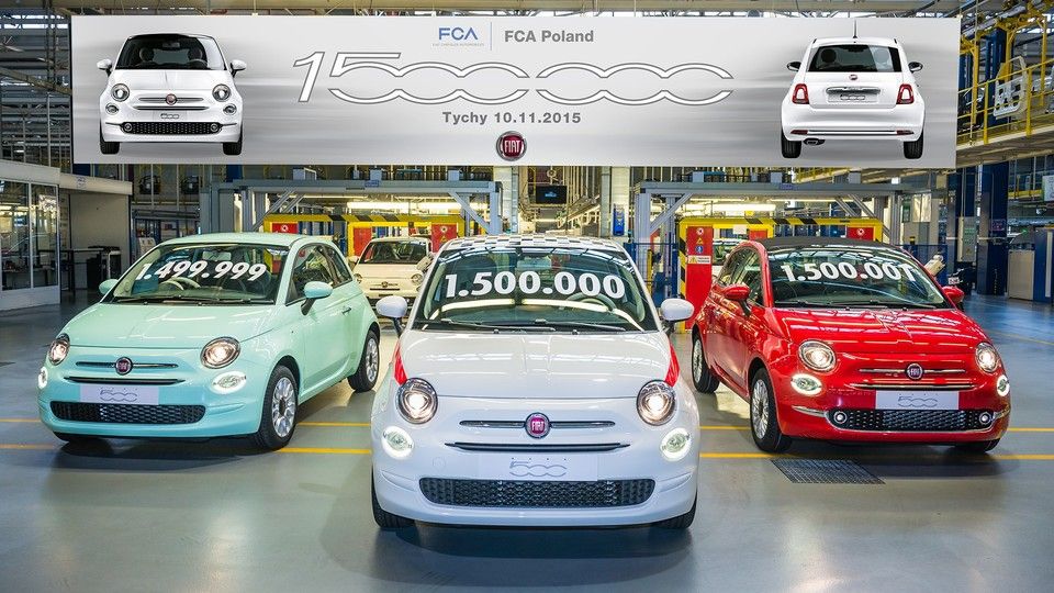 La Fiat 500 moderne franchit la barre des 1,5 million d'exemplaires ...