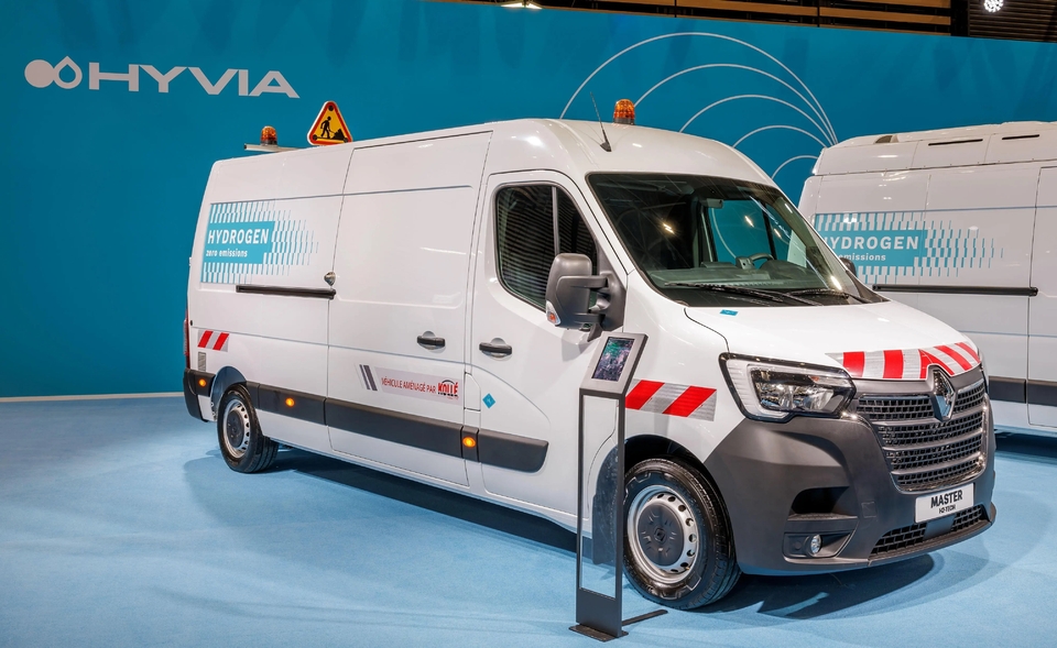 Renault Master H2-Tech : de haut en bas