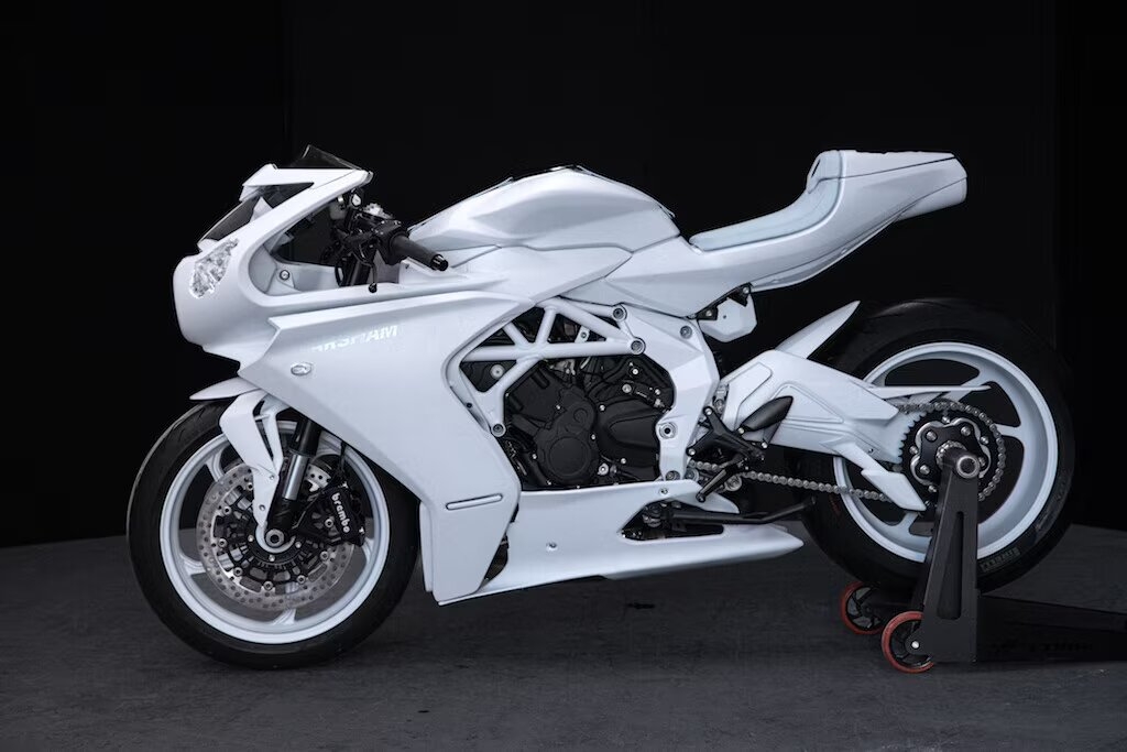 Daniel Arsham déstructure la MV Agusta 800 Superveloce