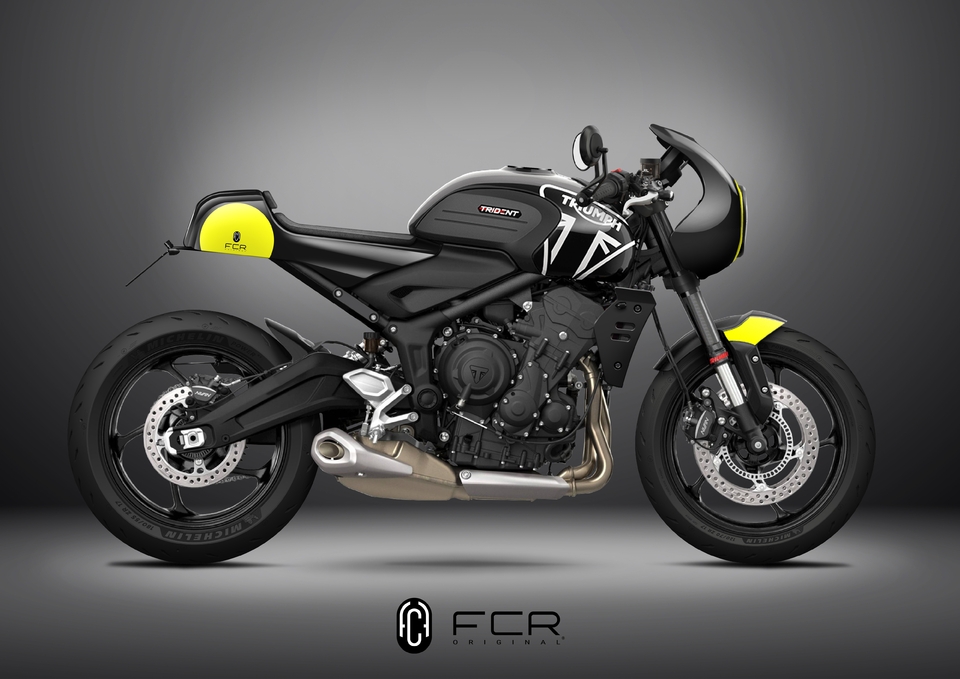 La Triumph Trident se fait Café Racer grâce au talent de FCR Original