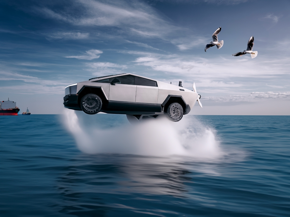 Le Cybertruck bientôt Cyberboat