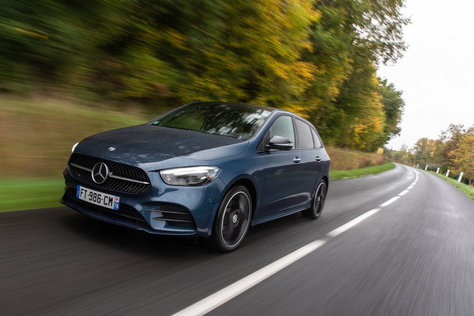 Essai - Mercedes B250e : l'hybride rechargeable version famille