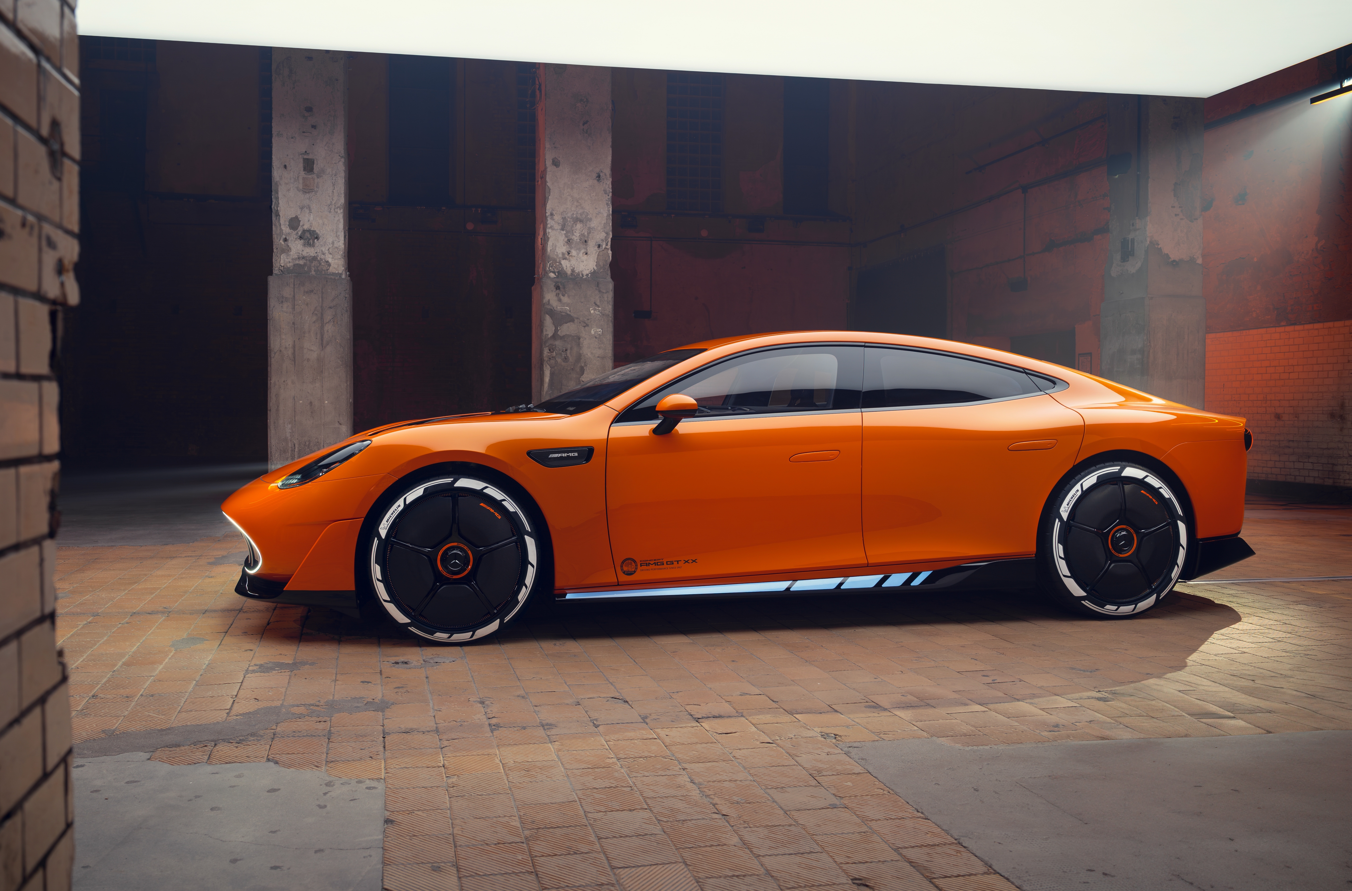 Le Concept AMG GT XX est une orange (très) pressée