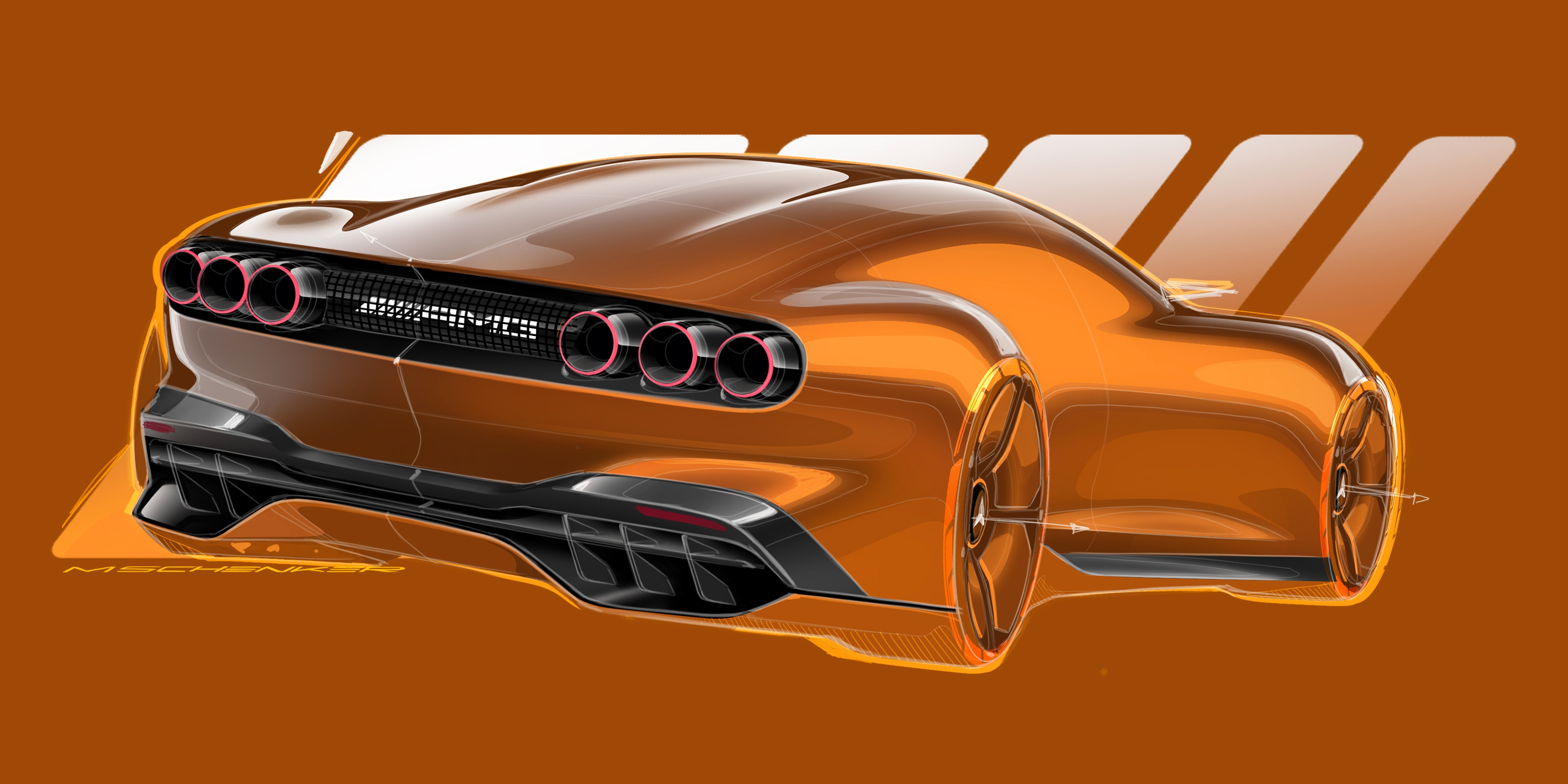 Le Concept AMG GT XX est une orange (très) pressée