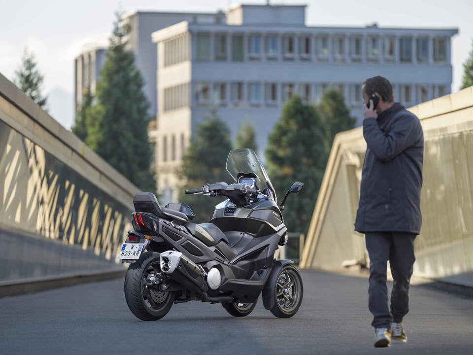 Le scooter trois-roues Kymco CV3 arrive en concession