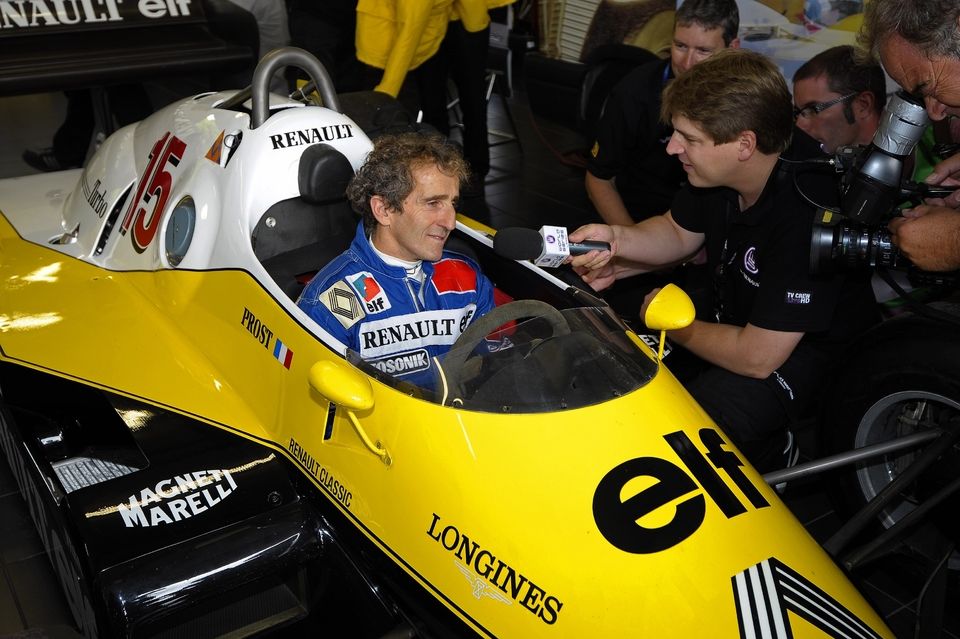 Alain Prost devient ambassadeur Renault
