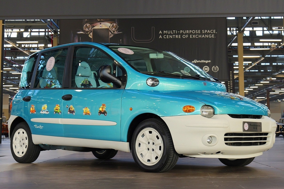 L'étonnant Fiat Multipla 6x6 rejoint le Stellantis Heritage