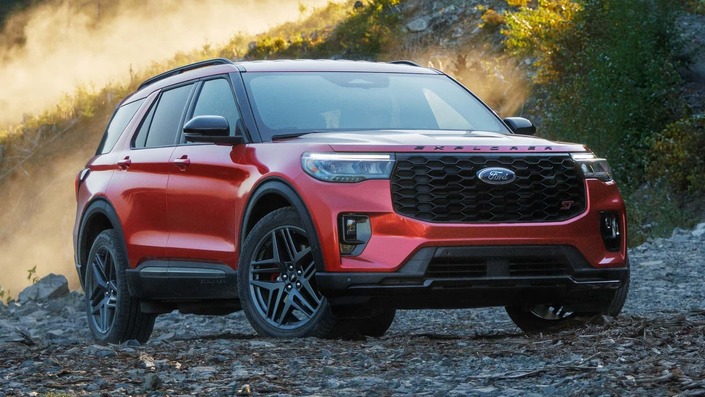 Le Ford Explorer restylé (2024) perd sa version hybride