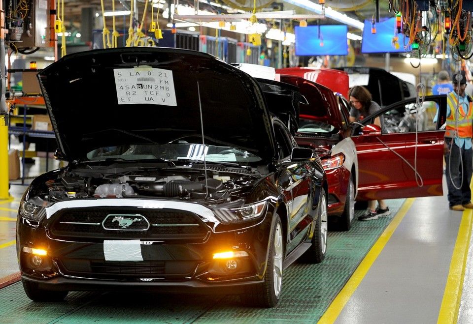 Début de production pour la nouvelle Ford Mustang