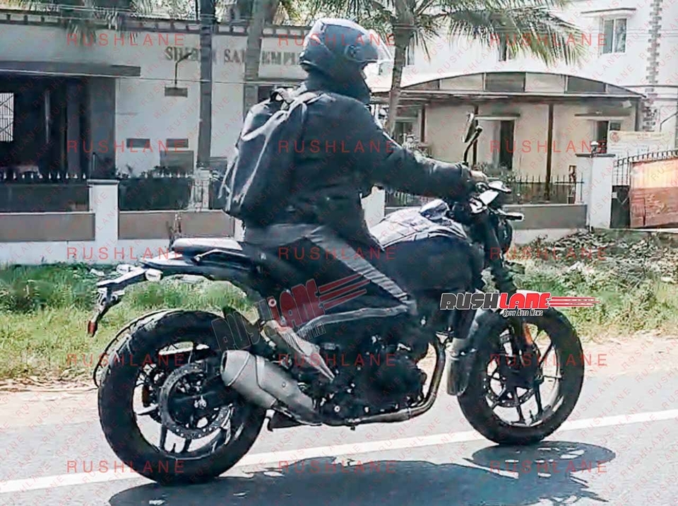 La future Royal Enfield Scram 450 se dévoile un peu plus