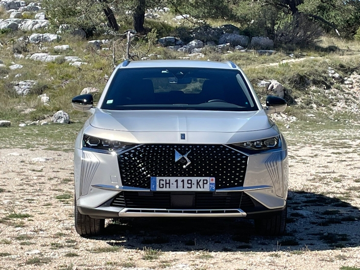 DS 7 restylée: premières images en direct de l'essai