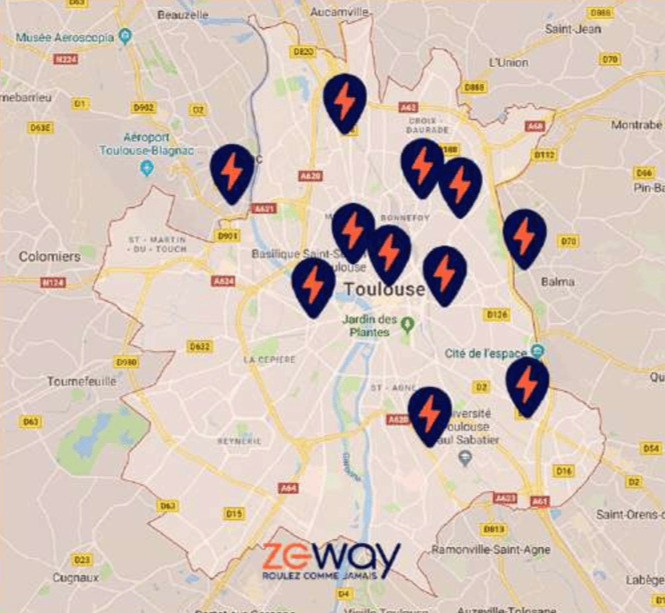 Les scooters électriques Zeway débarquent à Toulouse
